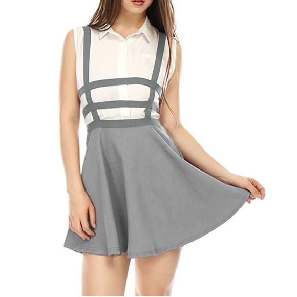 Bohemian Dreams | Dresses | Suspender Top Mini Skater Dress W Pearl ...